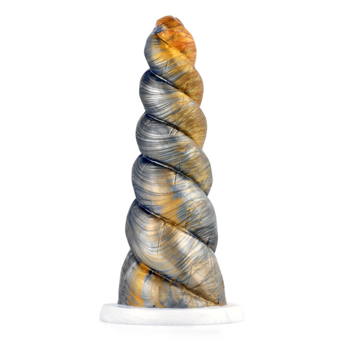 Unicorn Dildo 11 Matia Platinum Silicone Etsy