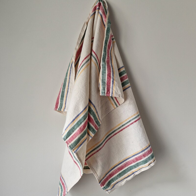 Striped Tea Towels - Etsy