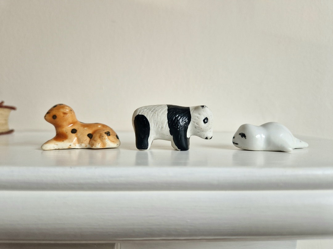 Vintage Antique Whimsies Ceramic Pottery Animal Figurines - Etsy