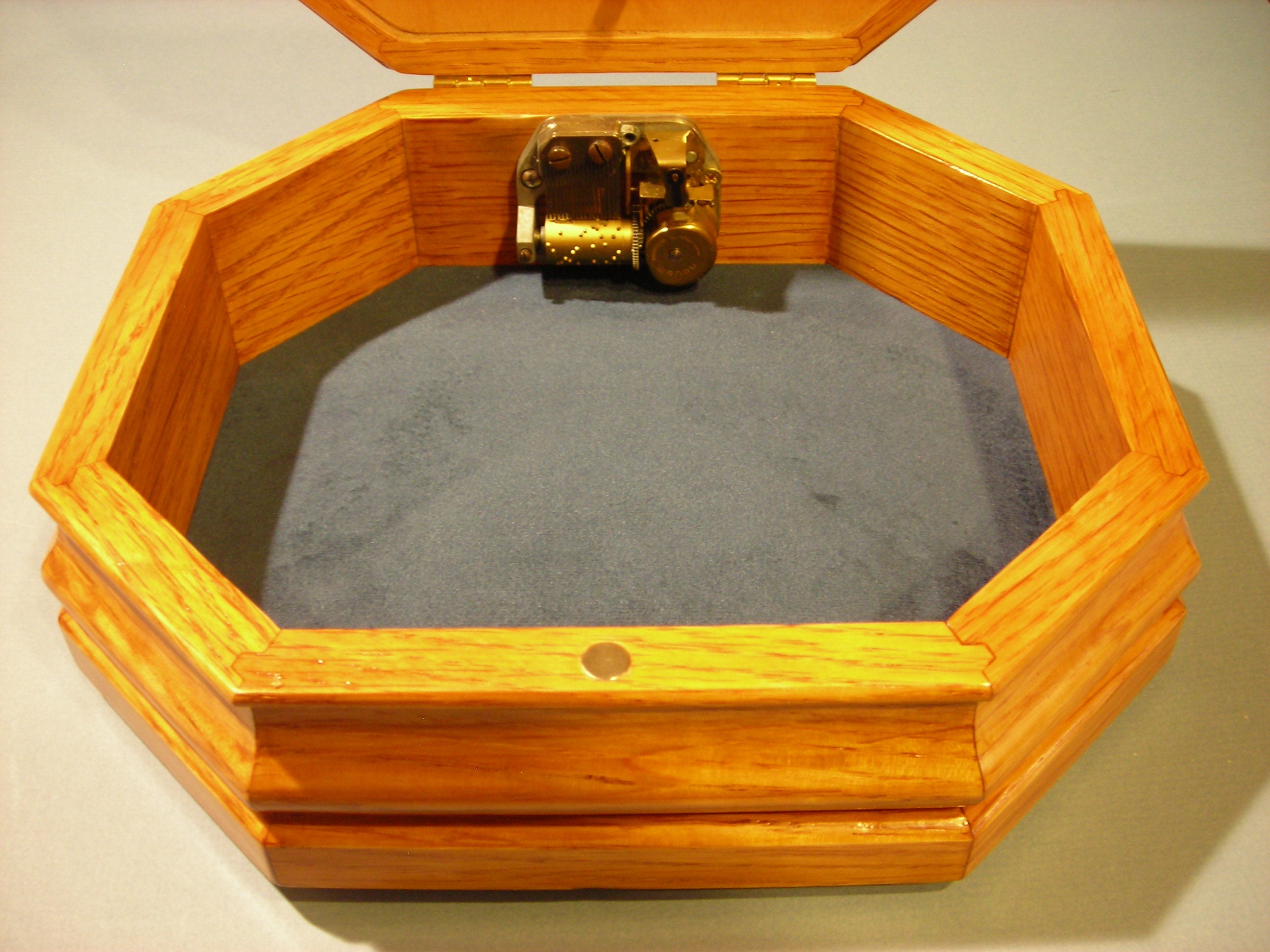 Carved Music Box With Original Designed Handmade Wood Inlay - Etsy