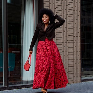 RHEENA MAXI SKIRT - Etsy