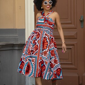 EFUA MIDI DRESS - Etsy