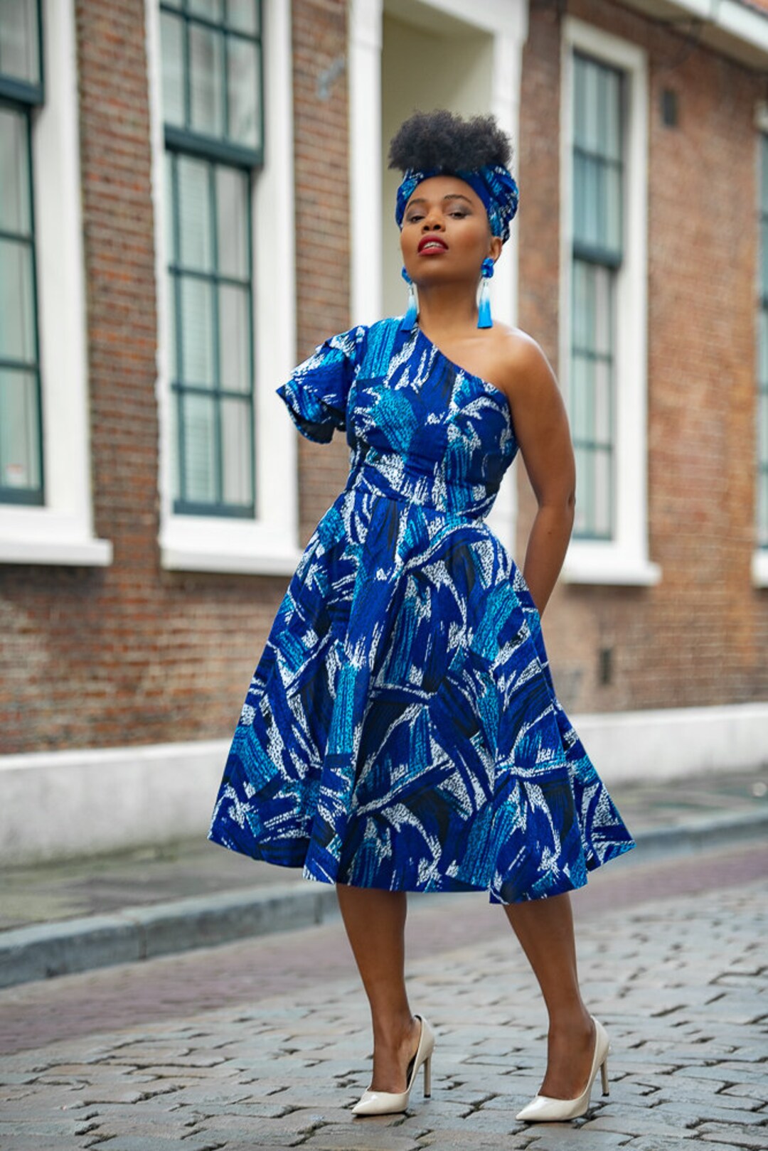 ADAEZE BLUE DRESS - Etsy
