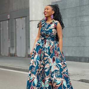 FUNKE MAXI DRESS - Etsy