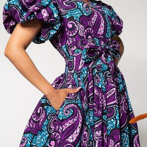 AMEYO V-NECK INVISIBLE Front Slit Zip Dress - Etsy