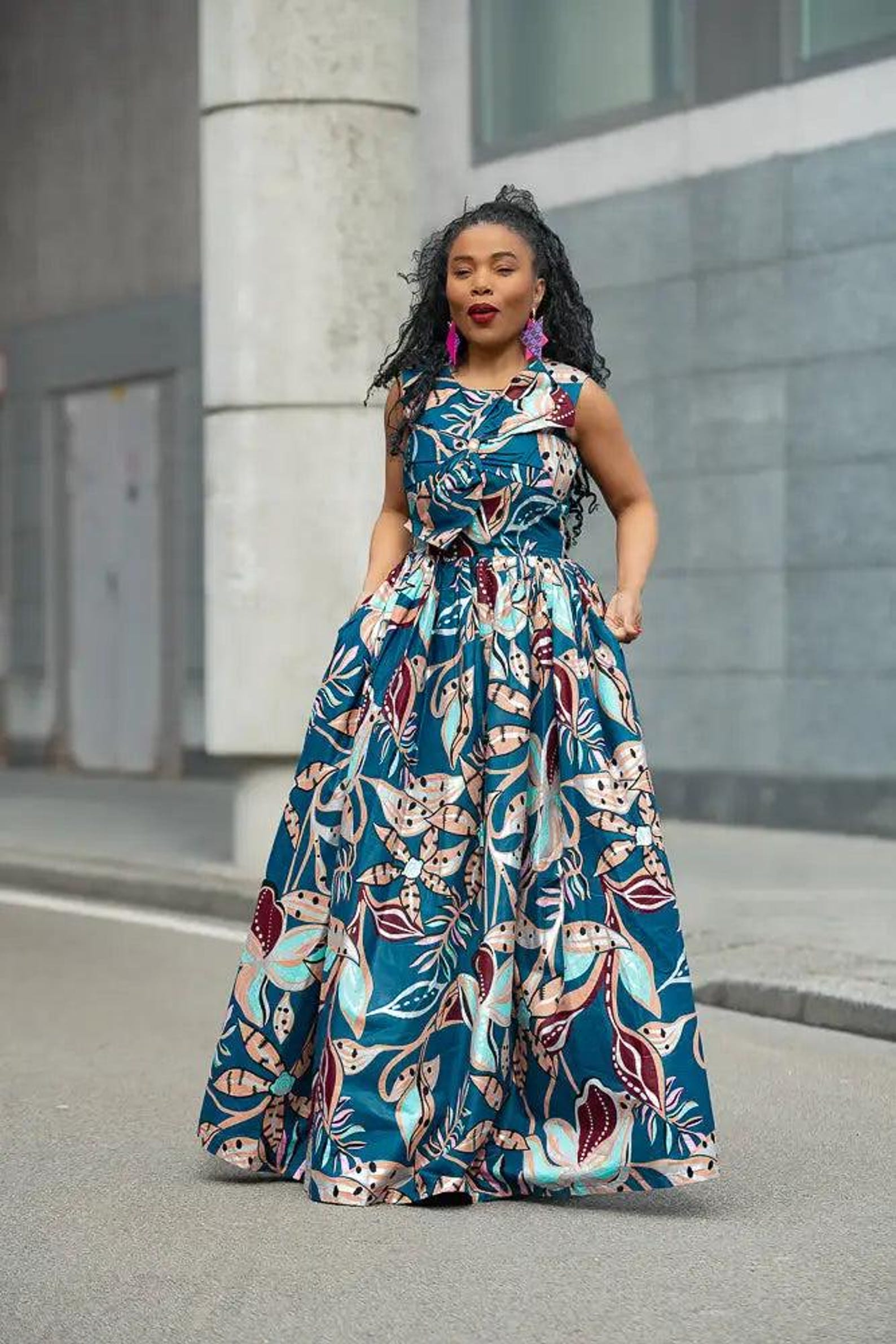 FUNKE MAXI DRESS - Etsy