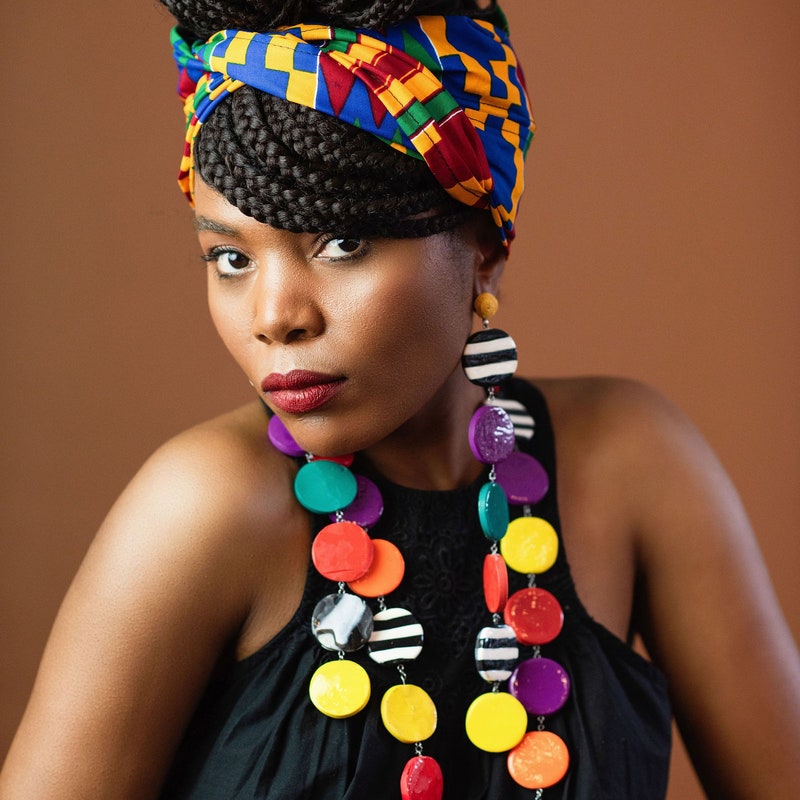 African Head Wrap - Etsy