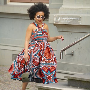 EFUA MIDI DRESS - Etsy
