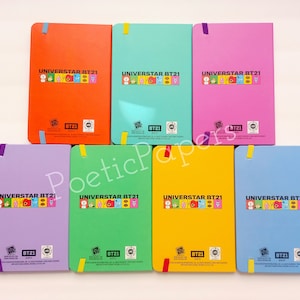 BT21 Notebook | BTS Journal | BTS Stationery | Kpop Back-to-school ...