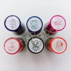 BT21 Self-inking Stamps V3 BTS Stamps BTS Stationery BT21 Stationery ...