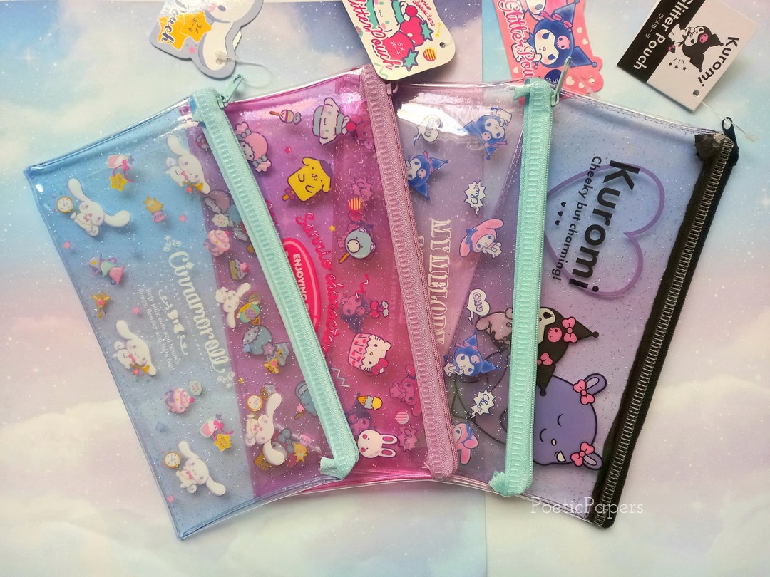 Glitter Pouches | Cute Japanese Pouch | Makeup Pouch | Pencil Pouch ...