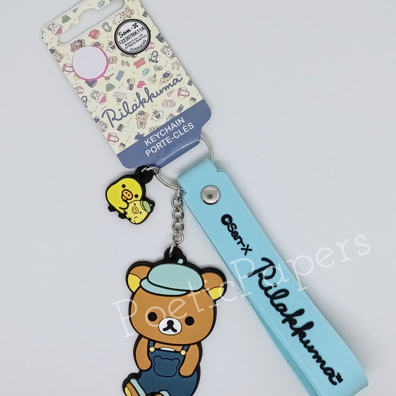 Rilakkuma Keychain - Etsy