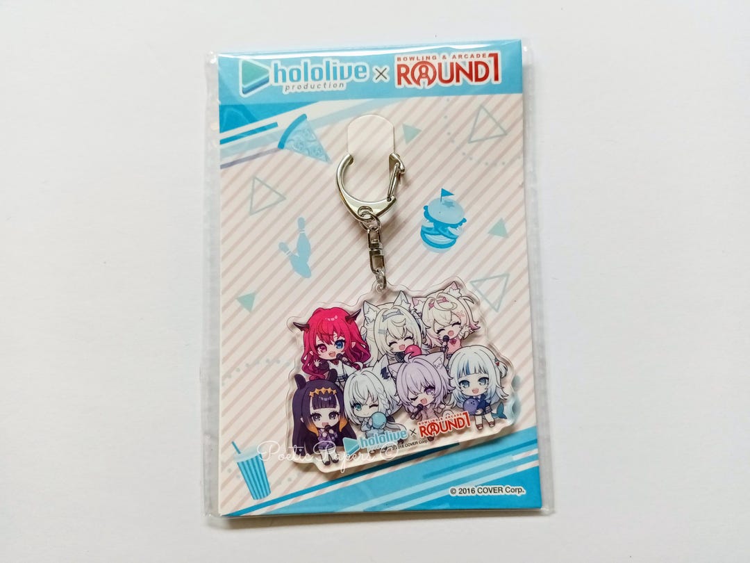 LIMITED EDITION Hololive Keychain | Anime Keychain | Round 1 Hololive ...