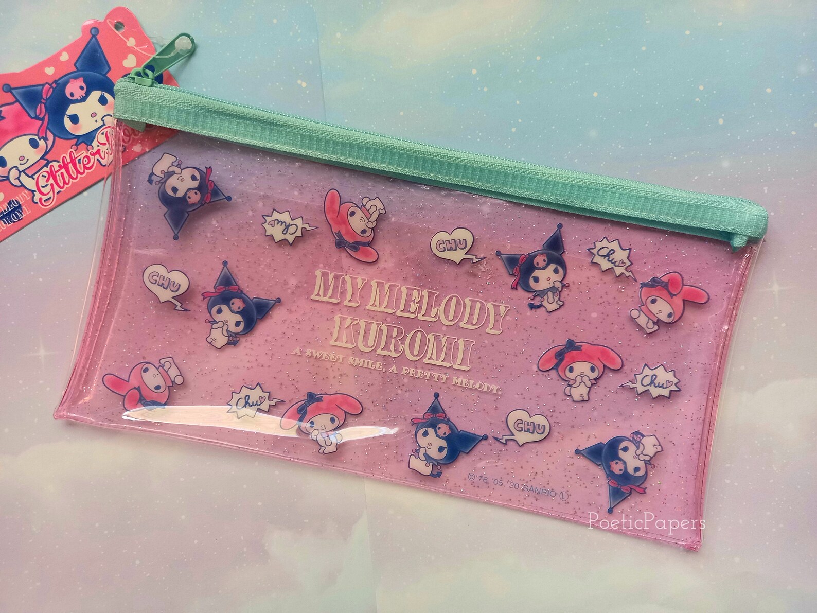 Glitter Pouches Cute Japanese Pouch Makeup Pouch Pencil - Etsy