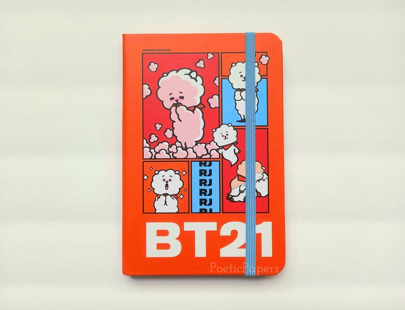 BT21 Notebook BTS Journal BTS Stationery Kpop - Etsy
