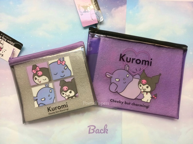 Kuromi Pouches Cute Pouches Kuromi Pencil Case Accessory - Etsy
