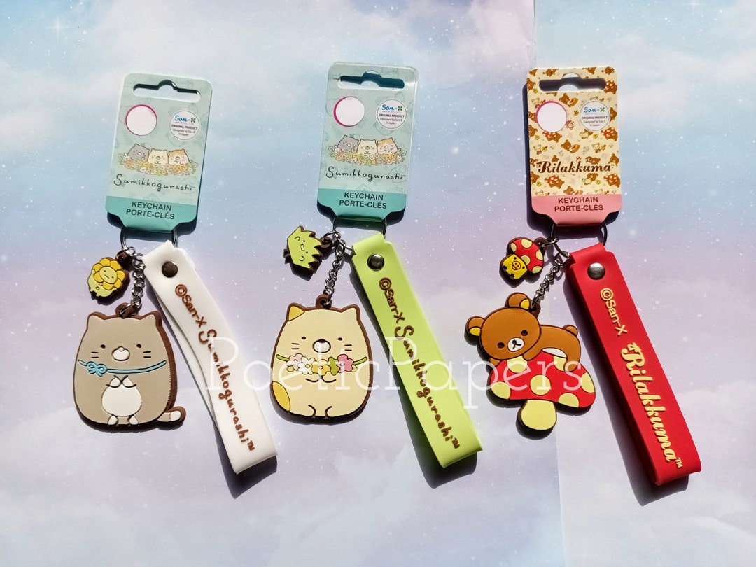 San-x Keychains Floral Edition | Cute Spring Keychains | Japanese Bag ...