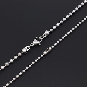 1.5mm 2mm 2.4mm 3.2mm Ball Chain Loop Clasps, Knots Clasps, Connector ...