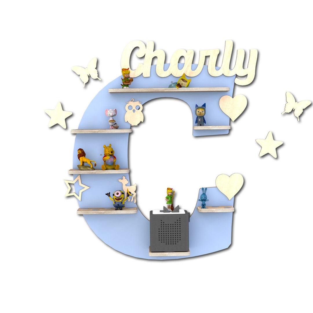 Shelf for Music Box, Wall Shelf Tonie Figures, Personalized With Name ...