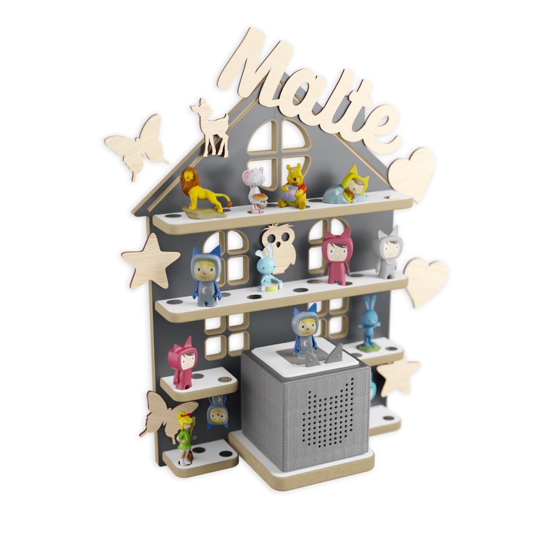Shelf Storage for Music Box and Tonie Figures, Storage for Tonies, Wall ...