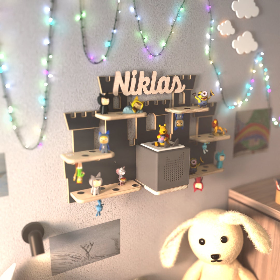 Shelf for Toniebox and Tonie Figures, Customizable, Storage for Tonies ...