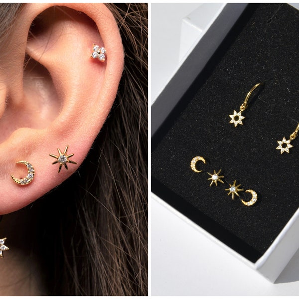 Celestial Earrings - Etsy