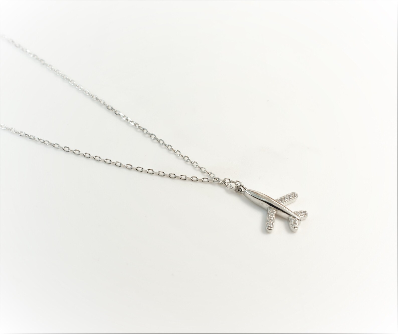 Airplane Necklace Plane Necklace Traveler Jewelry Flight - Etsy