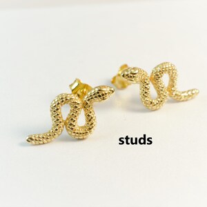Snake Earring Cuff Snake Cuff Snake Ear Cuff Snake Cuff Earring Gold ...