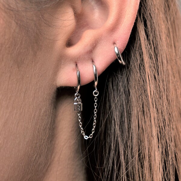Double Piercing - Etsy