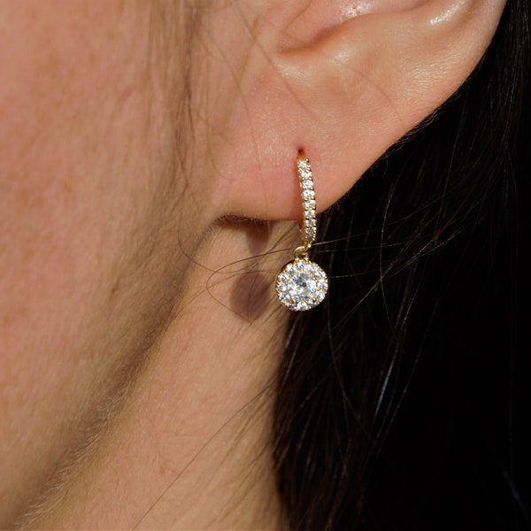 Circle Earrings - Etsy