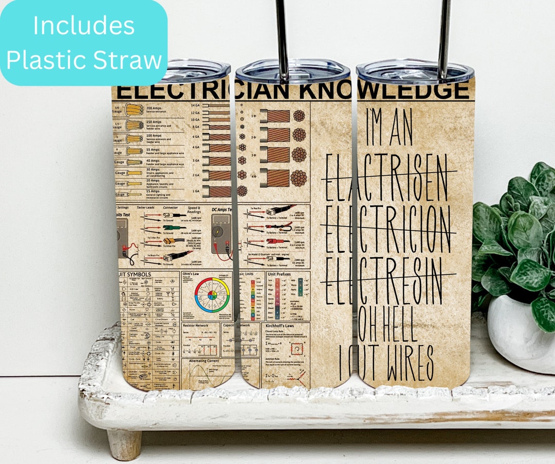 Elektriker Becher, Elektriker Geschenk, Elektriker Vatertagsgeschenk ...