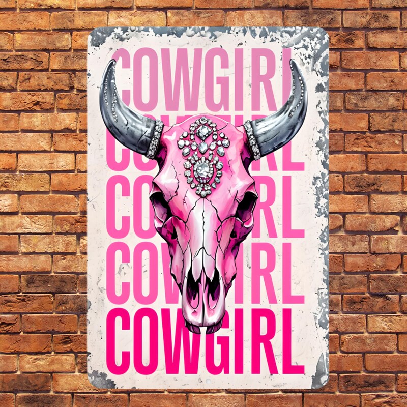 Decorative Cow Skull - Etsy