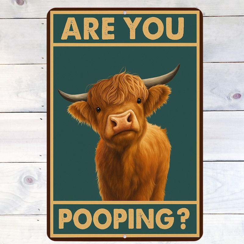 Are You Pooping Sign - Etsy