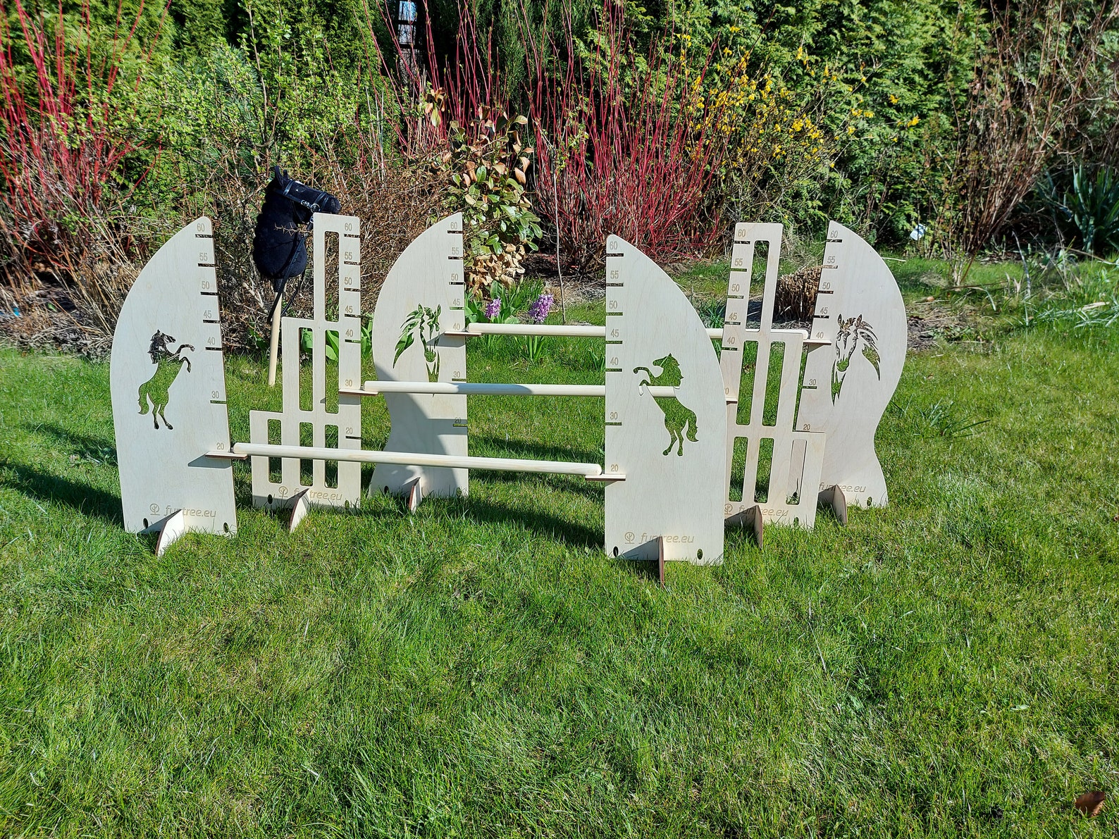 Set 3 X Obstales HORSE, JUMP, CLASIC 60cm Hobby Horse Agility ...