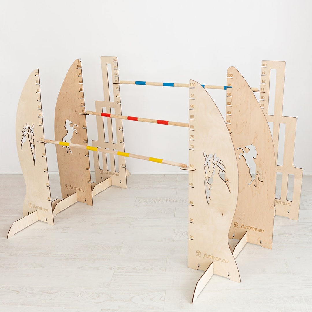 Set 3 X Obstales HORSE, JUMP, CLASIC 100cm Hobby Horse Agility ...