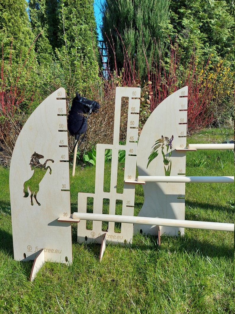 Set 3 X Obstales HORSE JUMP CLASIC 60cm Hobby Horse Agility | Etsy