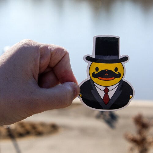 Rubber Duck Sticker Rubber Ducky Decal Waterproof Vinyl - Etsy