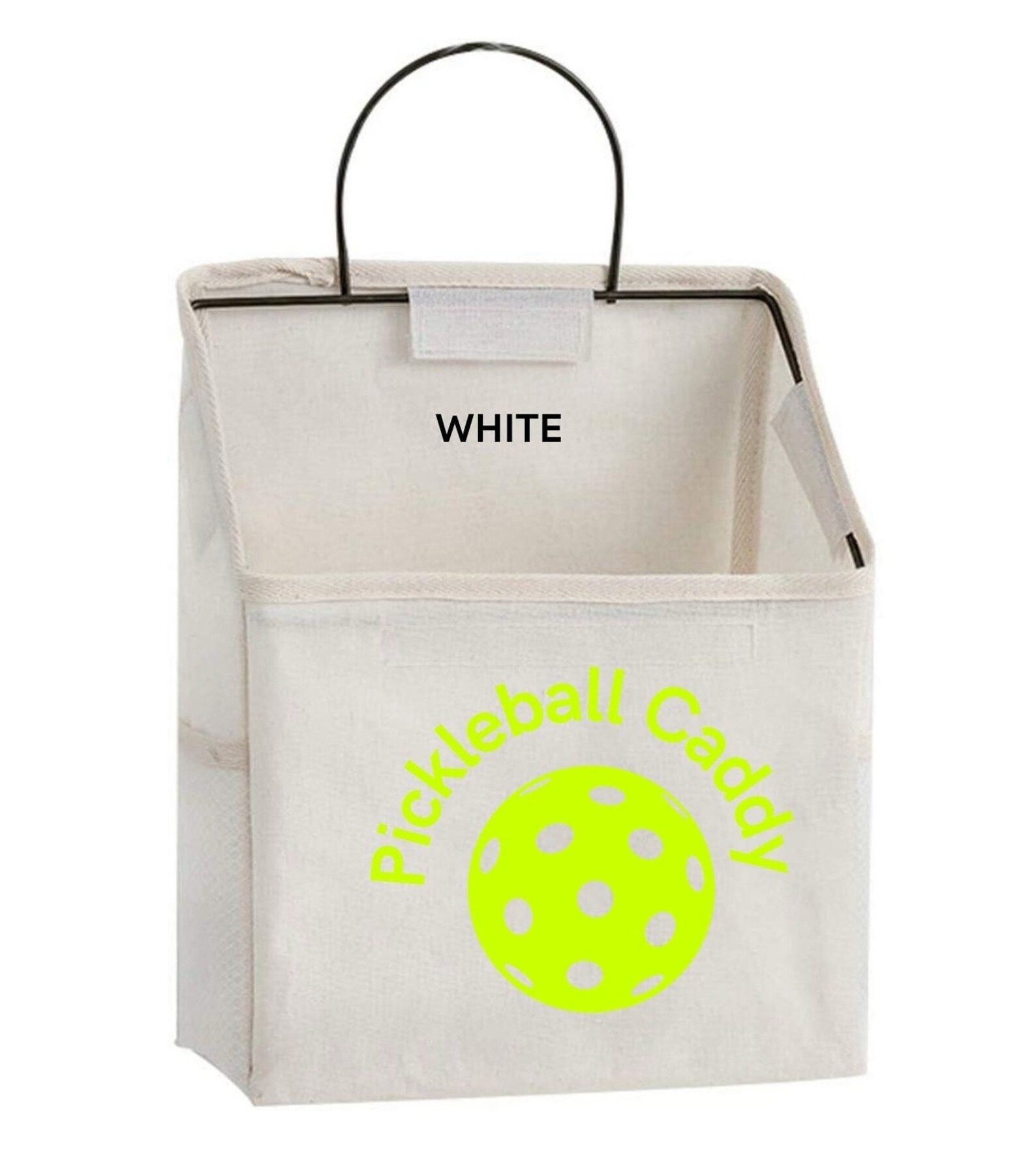 Pickleball Caddy Ball Basket for Tennis Net or Fence - Etsy