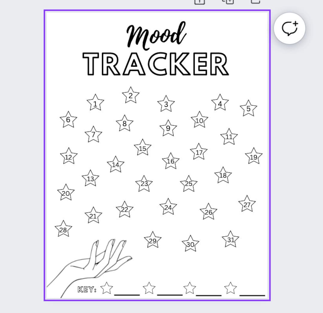 Star Mood Tracker - Etsy