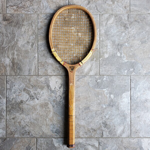 Wood Tennis Racquet - Etsy