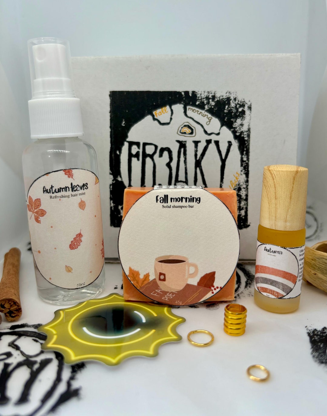 Dreadlock Care Kit "autumn" / Oil for Scalp / Freshening Spray for ...