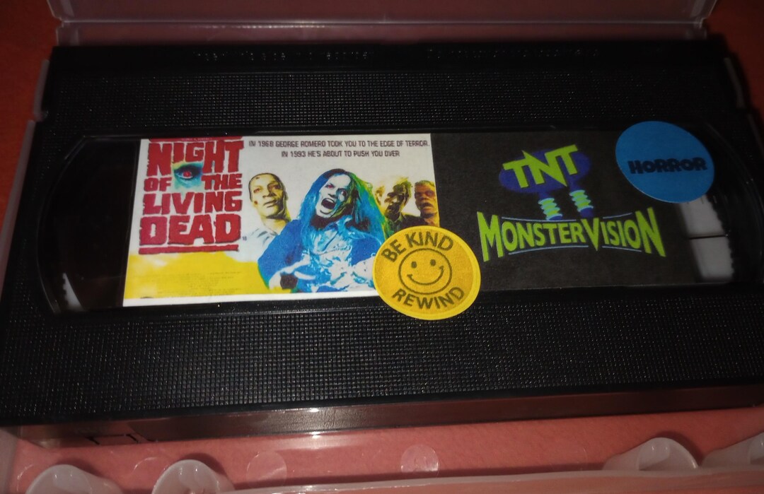 Joe Bob Briggs TNT Monstervision VHS Night of the Living Dead 1996 ...