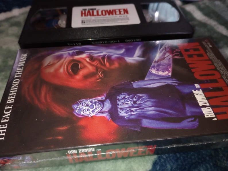 Halloween VHS Rob Zombie 2007 Horror Modern Excellent Vintage Movie - Etsy