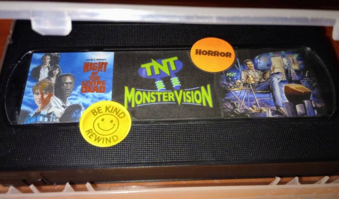Joe Bob Briggs TNT Monstervision VHS Night of the Living Dead - Etsy