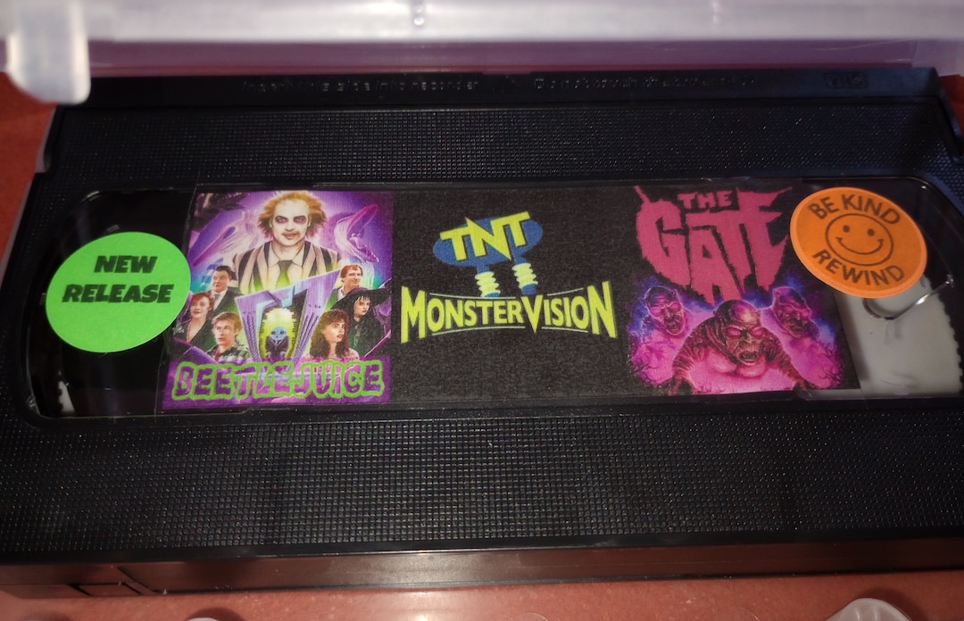 Joe Bob Briggs TNT Monstervision VHS Beetlejuice the GATE - Etsy