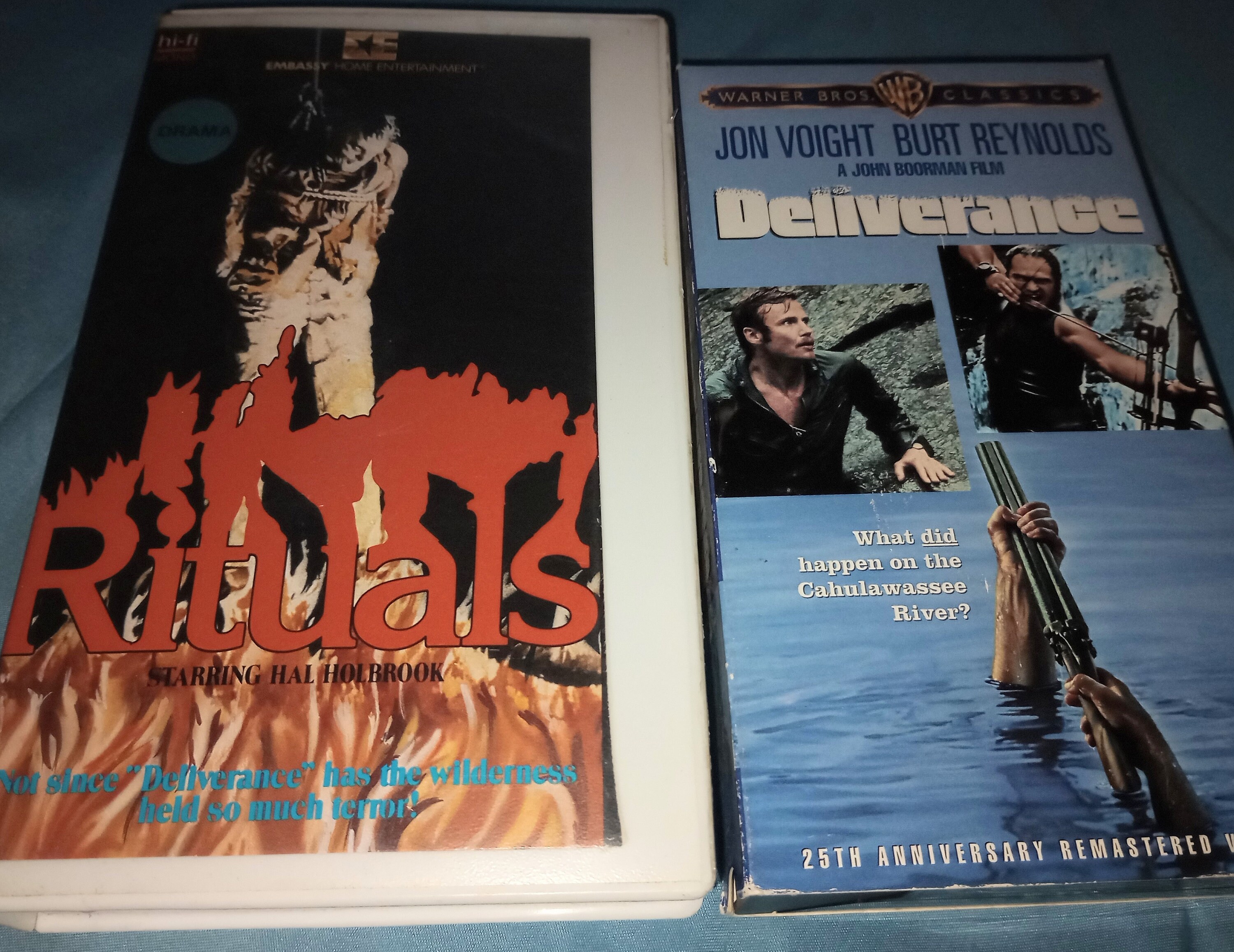 RITUALS VHS Survival and Horror Combo Deliverance 1970's Classics ...