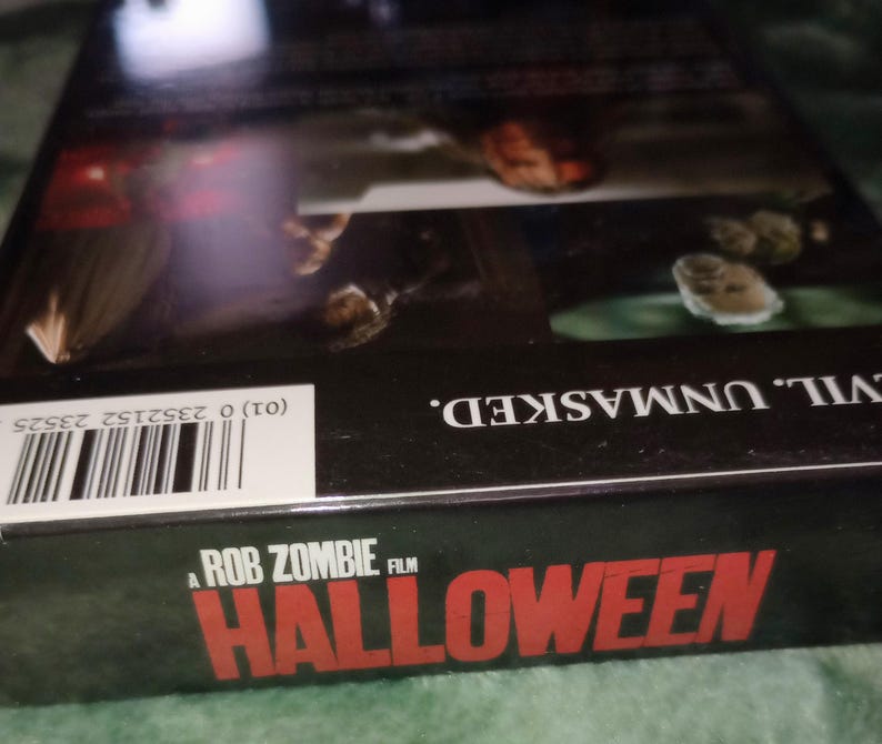 Halloween VHS Rob Zombie 2007 Horror Modern Excellent Vintage Movie - Etsy