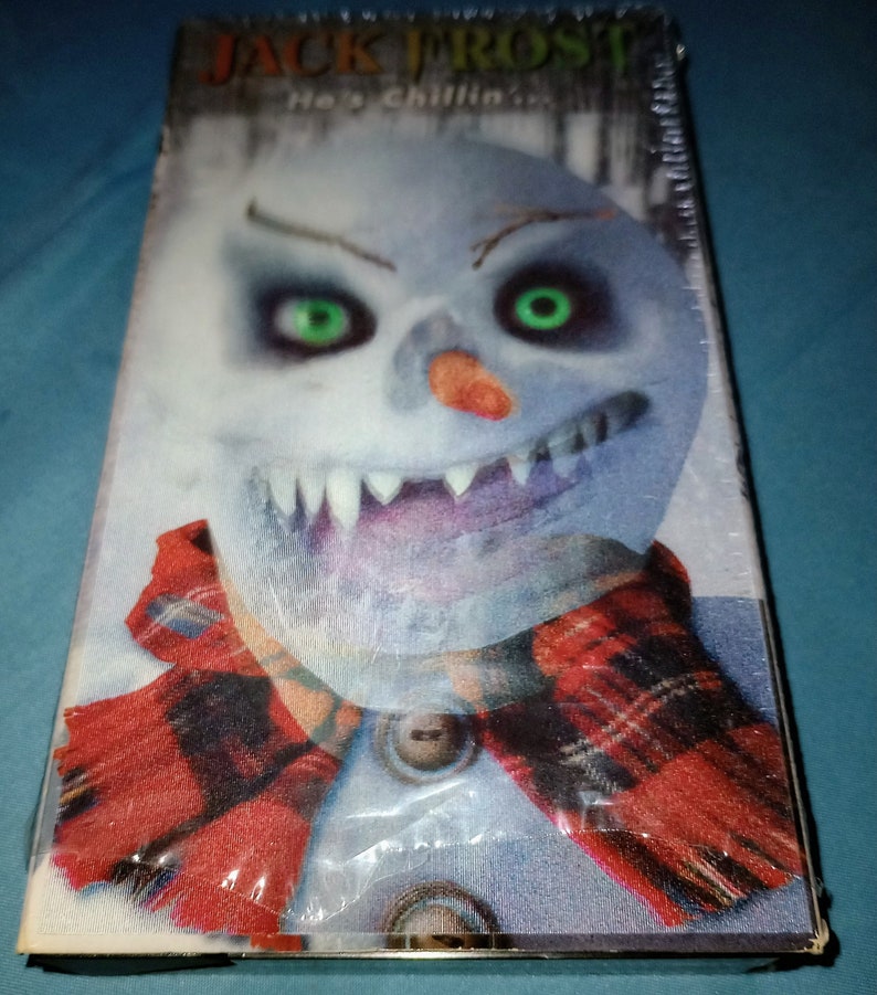 Jack Frost VHS Horror Comedy 1997 Lenticular Cover Art Vintage - Etsy