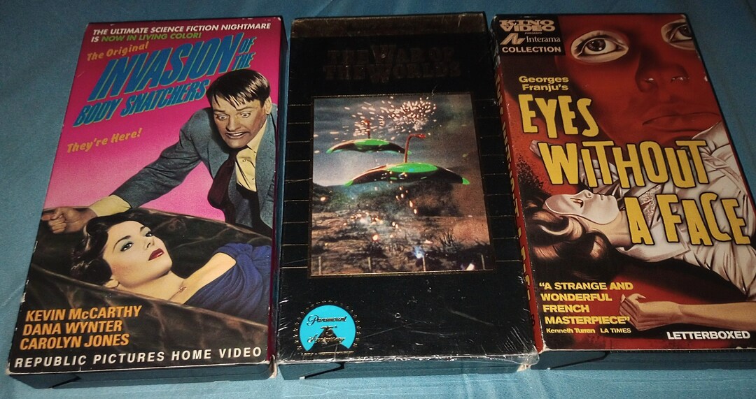 Invasion of the Body Snatchers VHS Old Time Vintage Lot Horror Sci-fi ...