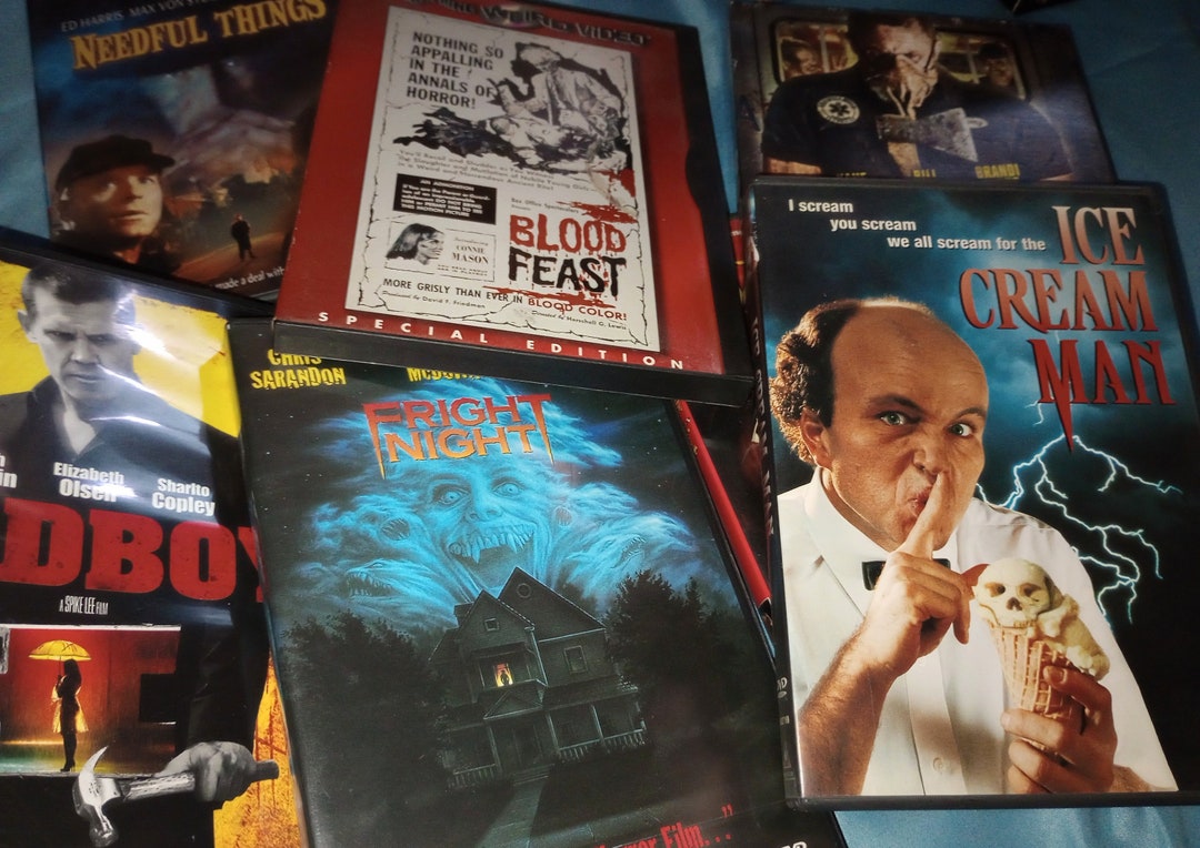 Lot 2 OPEN Used out of Shrink HORROR Dvd's Some Rare Titles - Etsy